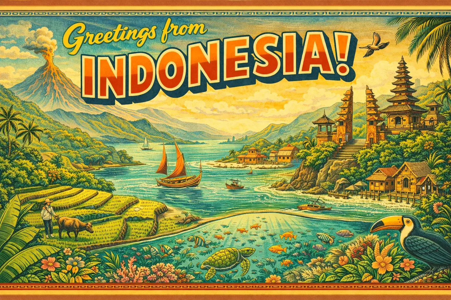 Indonesia - Random Country Generator